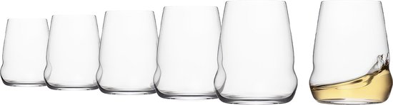 Stolzle Cocoon 380 ml Witte Wijn tumblers- Waterglazen- Kristal - 6 ...
