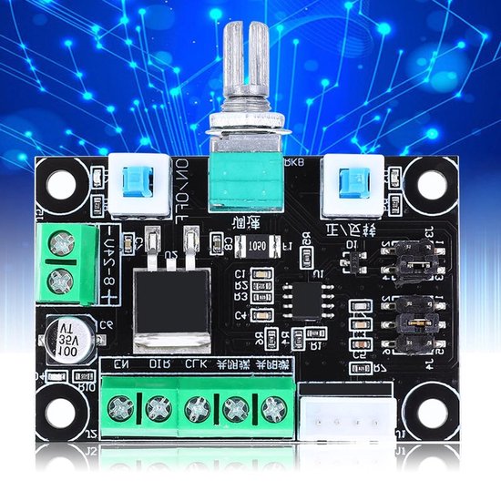 Stepper Motor Drive Controller Pulse PWM Speed Control Board - Pulse Generator Module... | bol