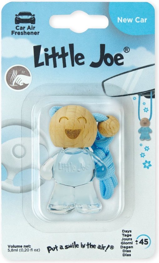 Little Joe Bottle autogeur - New Car - 45 dagen - autoluchtverfrisser | bol