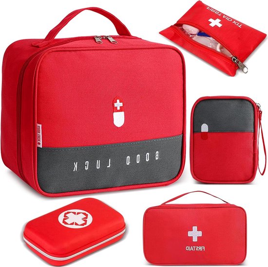 Noodpakket EHBO-Set5-Delige EHBO-kit-EHBO-tas-Medicijntas-Mini EHBO-Tas ...