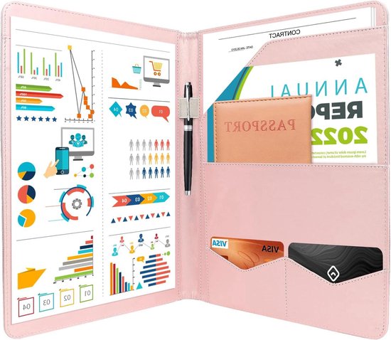 Conferentiemap A4 Business Document Padfolio - organiser map ...