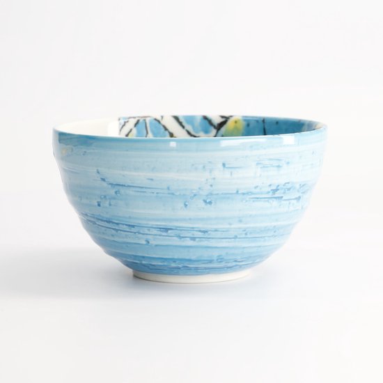 TOKYO DESIGN STUDIO - Seafood Bowl 13.2x7.3cm 500ml Crab Light Blue 6/ ...