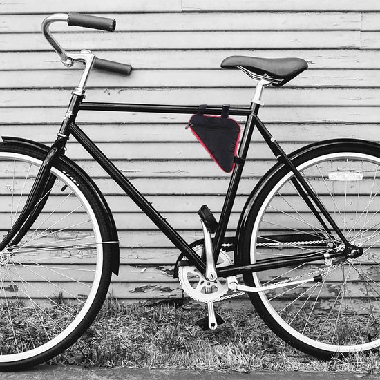 Triangle Bicycle Frame Bag - 2L Capacity - Ideal for Road Bikes and MTB ...
