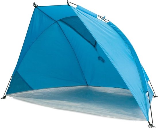 Strandschelptent met uv-bescherming 80 graden en afsluitbaar raam ...