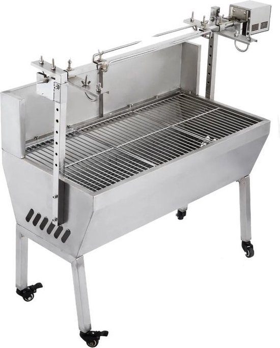 Mrs. Jones® Spit BBQ - Elektrische Grill - Houtskool Grill Apparaat ...