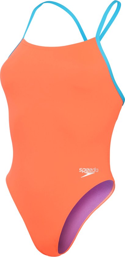 Speedo Badpak Solid Tie Back Rood | bol