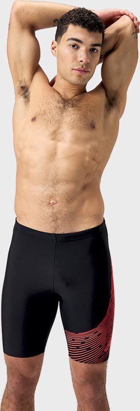 Speedo medley logo jammer zwart rood - L | bol