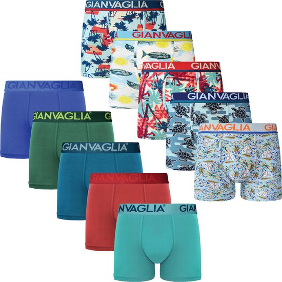 Boxershort Heren 10 Pack Katoen Maat Xxl Mix Kleuren