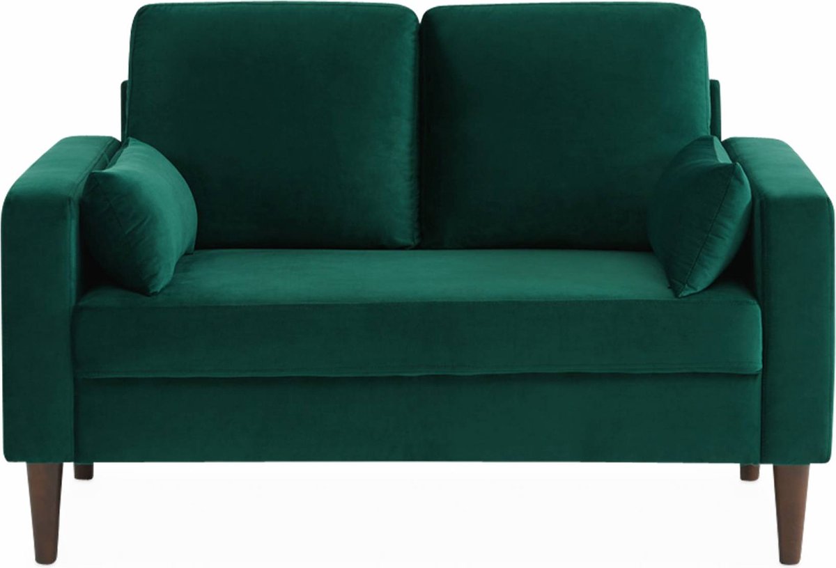 Alice's Garden | Bank Bjorn | 2 plaatsen | Velours | Mosgroen | bol.com