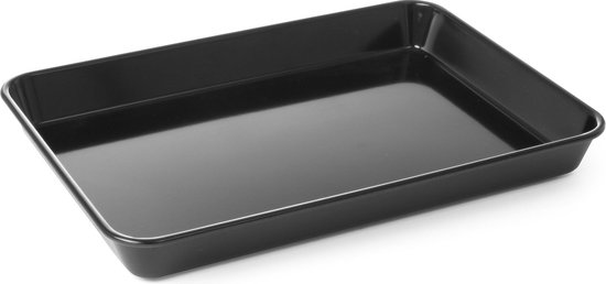 HENDI Vleesbak – Zwart melamine – 350x250x40 mm ...