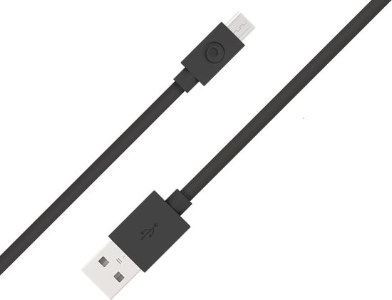 BIG BEN CBLMIC1M2RB, 1,2 m, Micro-USB A, USB A, Zwart | bol.com