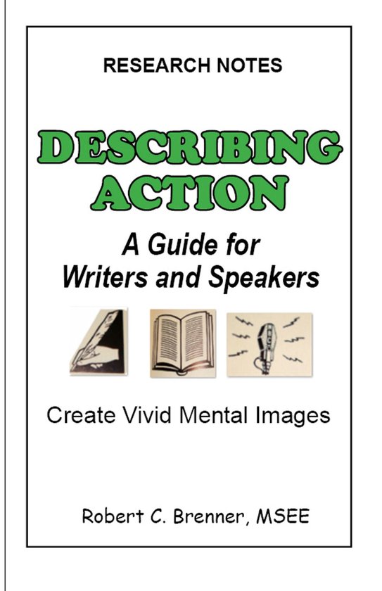Describing Action: A Guide for Writers and Speakers (ebook), Robert C ...