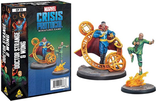 Atomic Mass Games Mcp: Dr Strange En Wong (engels) Figuur Veelkleurig ...