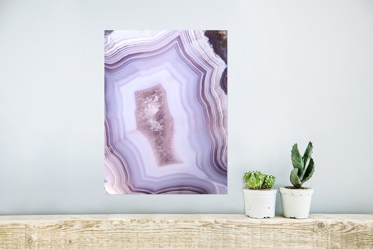 Abstract - Geode - Roze - Edelsteen | bol.com