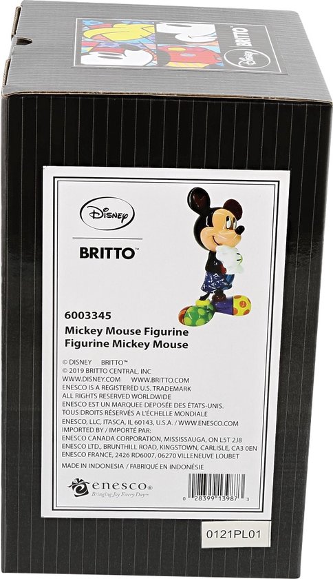 Disney beeldje - Britto collectie - Mickey Mouse Thinking | bol