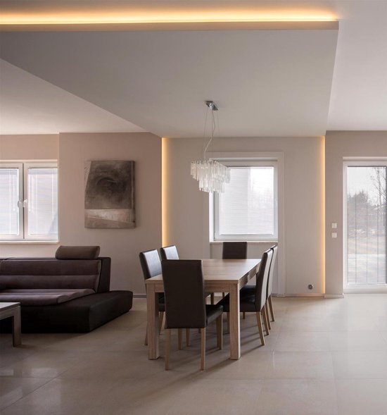 LED Strip Warm wit - 5 meter in een ROL - 220V - 5050 SMD - 60L/M ...