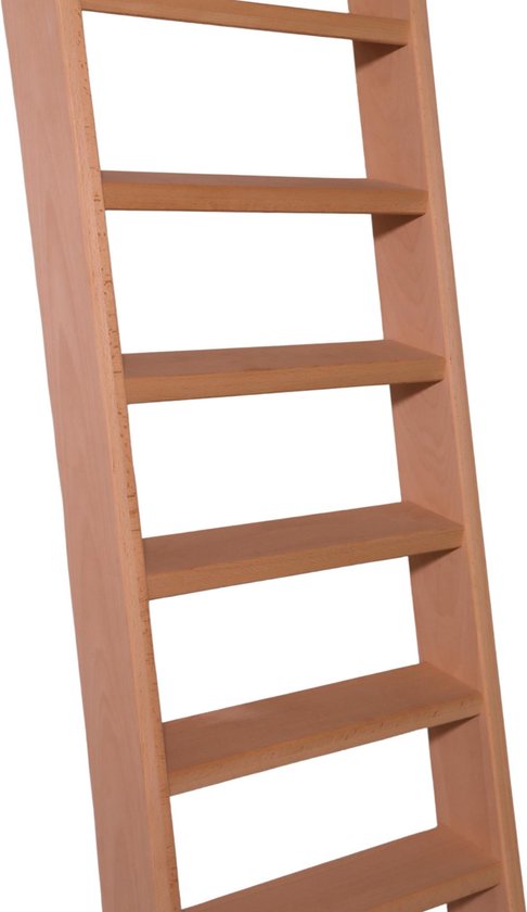 Houten Molenaarstrap | beuken breed - 8 treden (152 cm) | bol.com