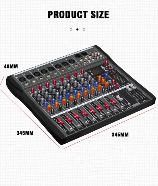 WEYMIC CK-160 Professionele 16-Kanaals Mixer | bol