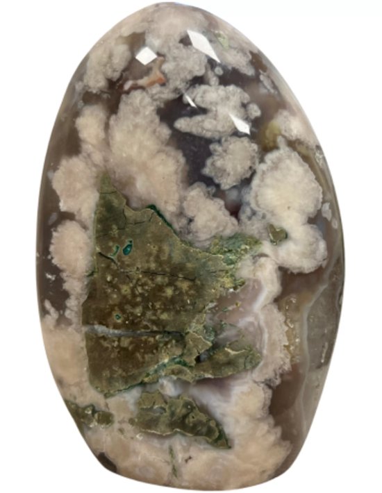 Agaat bloem edelsteen sculptuur nr.05 | bol