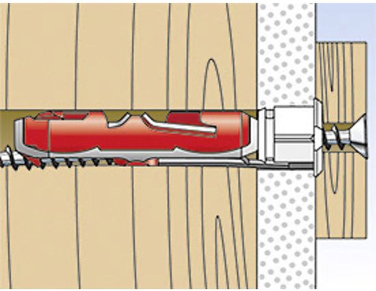 fischer Hollewandplug DuoTec 12 | bol