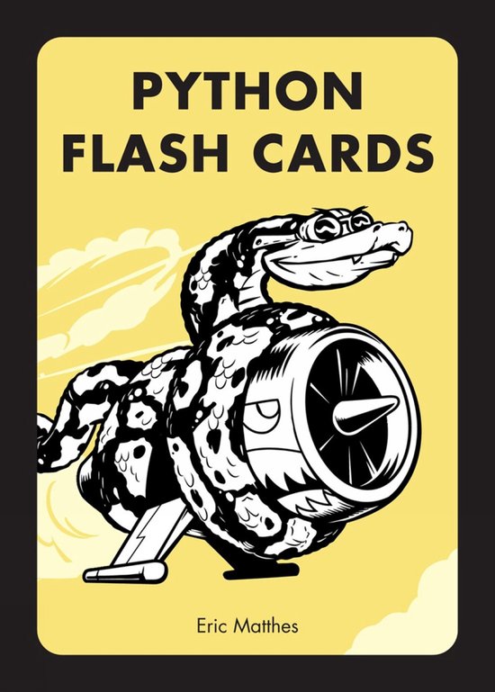 Python Flash Cards - 75-card deck voor coders - Flashcards | bol
