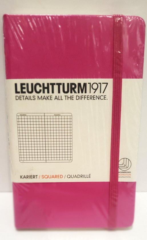 Leuchtturm1917 - 2 Notebooks - Pocket - Klein- 9 x 15 cm - Hardcover ...
