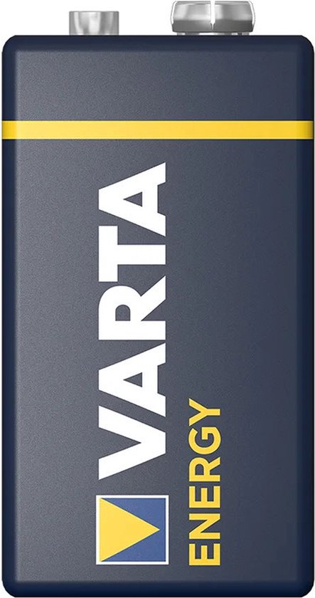 Varta Energy Alkaline batterij - 2x - 9V - blokbatterij - LR61 | bol