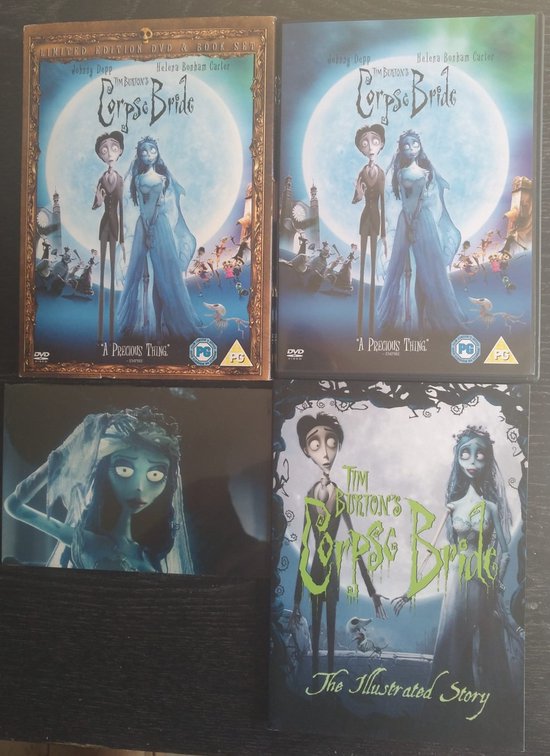 Tim Burtons Corpse Bride -Collectors Edition (Ltd DVD, Book & Postcard ...