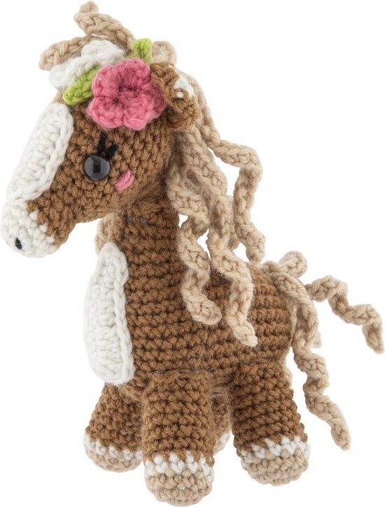 Craft ID Paard Alles-in-1 Haakset - Creatief Haakpakket voor Knuffels ...