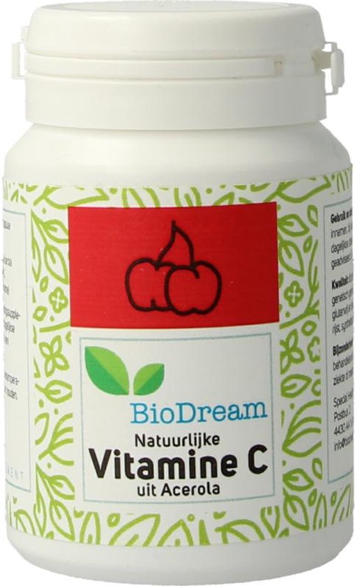 Biodream Vitamine C uit acerola 60 capsules | bol