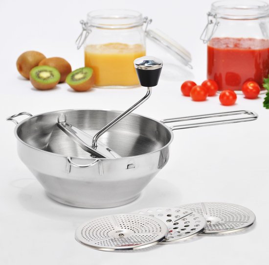 Haushalt 14059 - Roerzeef - RVS - 3 schijven | bol