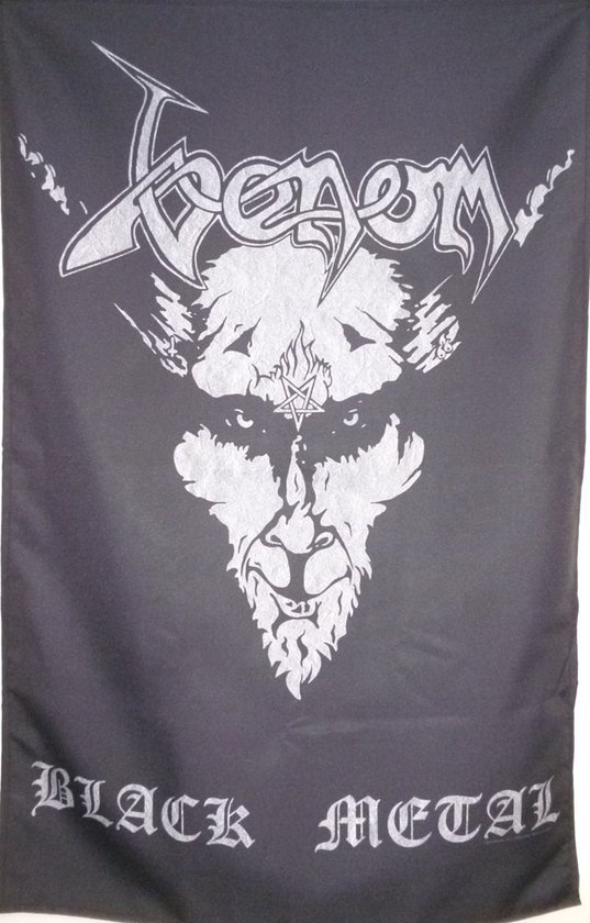 Venom - Black Metal Textiel Poster - Zwart | bol