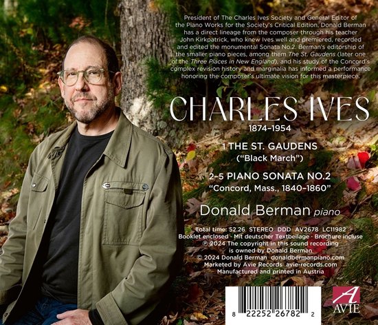 Donald Berman - Ives: Piano Sonata No. 2 (CD), Donald Berman | Muziek | bol