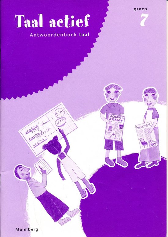 Taal Actief versie 3 Antwoordenboek Taal groep 7 | 8721101659837 ...
