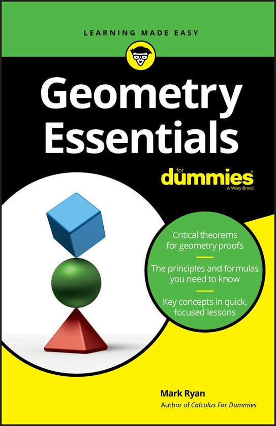 Geometry Essentials For Dummies (ebook), Mark Ryan | 9781119590460 ...
