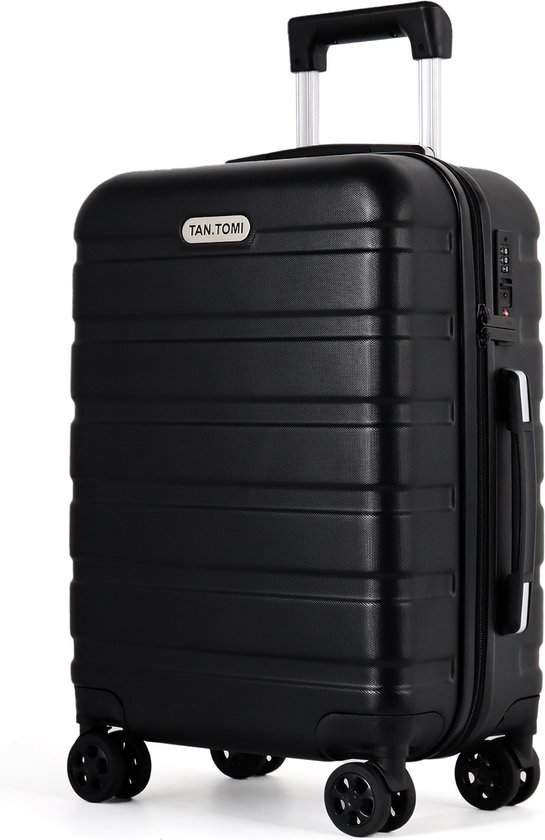 TAN.TOMI Koffer - 65L Reiskoffer met 4 wielen - Handbagage Ruimbagage ...