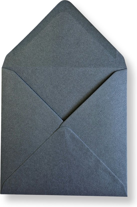 Cards & Crafts 50 Luxe metallic vierkante enveloppen - 14x14 - platina ...