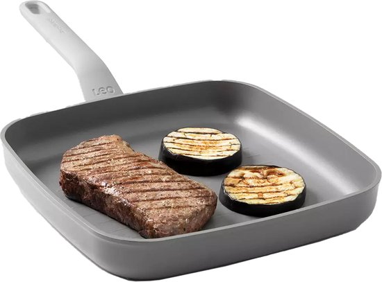 BergHOFF Leo Lite Grillpan Grijs 26cm | bol
