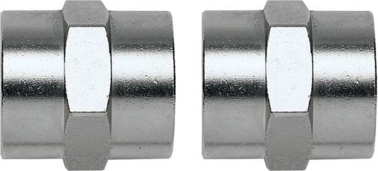CriKo verloopstuk 3/8" binnendraad x 1/4" binnendraad - Voor compressor ...