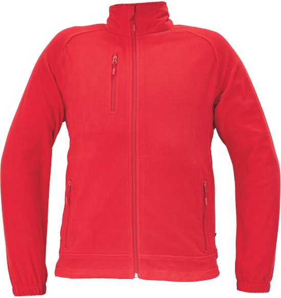 Cerva BHADRA jacket fleece 03460003 - Rood - 3XL | bol