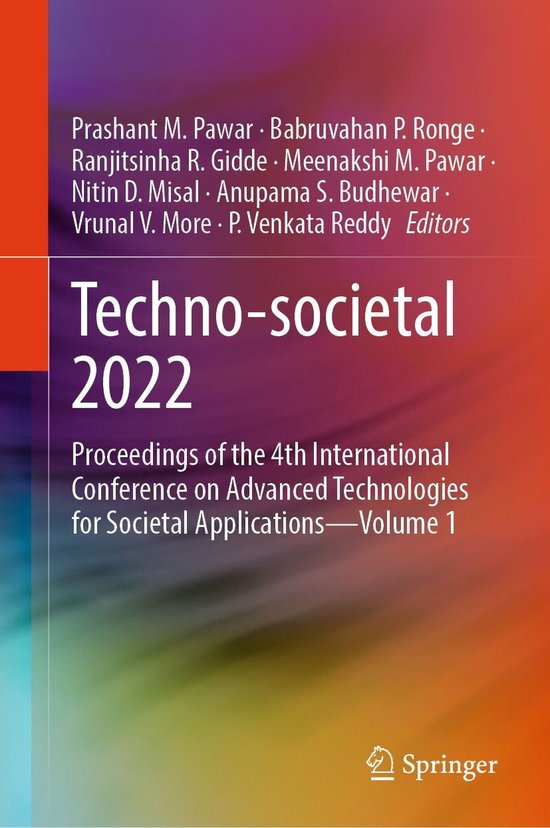 Techno-societal 2022 (ebook) | 9783031346446 | Boeken | bol