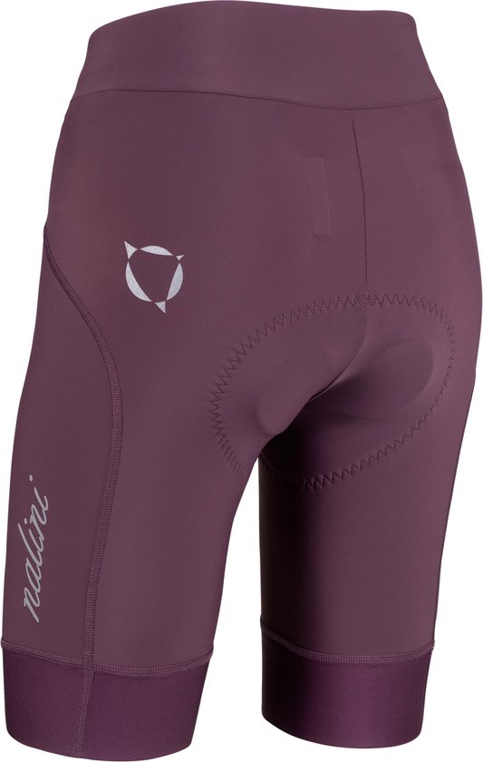 Nalini Dames Fietsbroek kort zonder bretels - Met Zeem - Paars - ROAD ...
