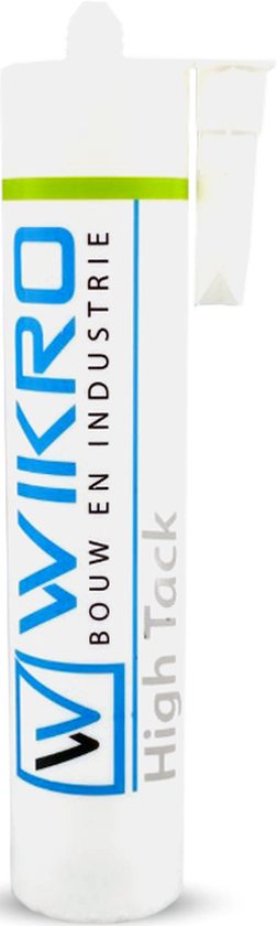 WIKRO High Tack 290ml - Zwart | bol