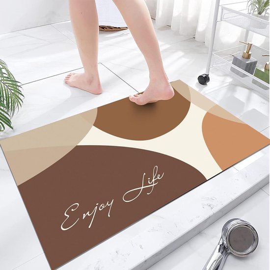 Super absorberende vloermat, 60 x 90 cm, vuilafstotende vloermat voor ...