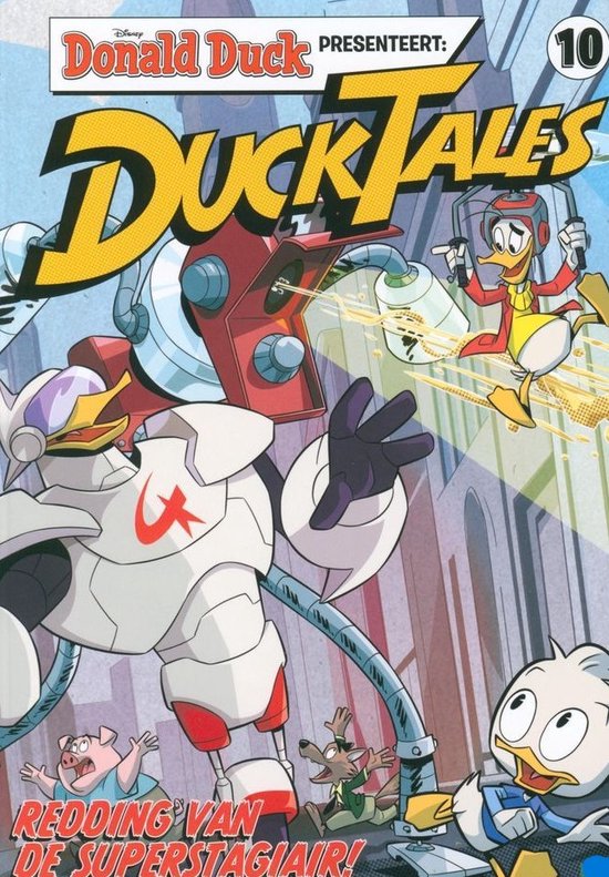 Ducktales stripboek no. 10 - Redding van een superstagair! - Donald ...