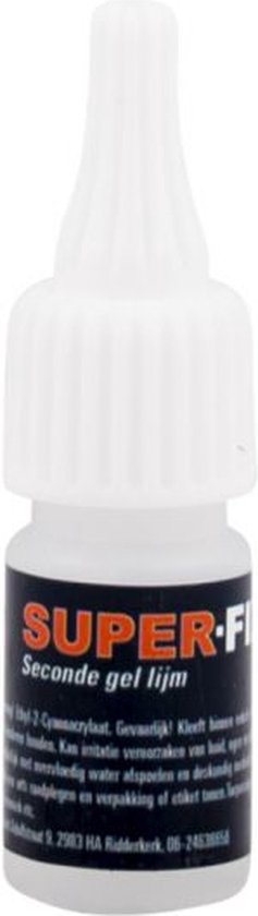 Super-Fix secondelijm gel - 10 gram | bol