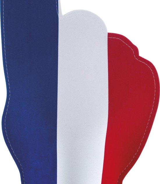 Funny Fashion Supporters feestartikelen - foam hand - vlag Frankrijk ...