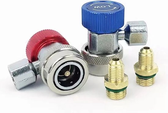 Auto Snelkoppeling hoge en lage druk met kraan voor Auto airco service ...