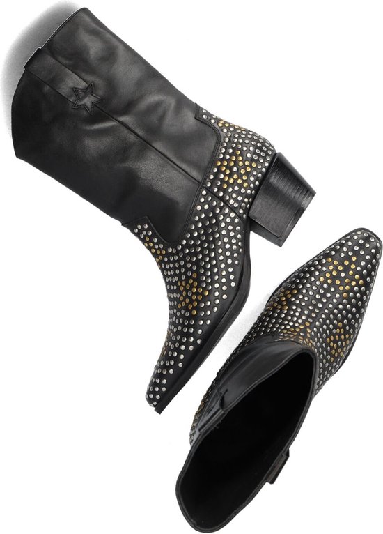 Fabienne Chapot Steffie Boot Cowboylaarzen - Western Laarzen - Dames - Zwart - Maat 39 | bol