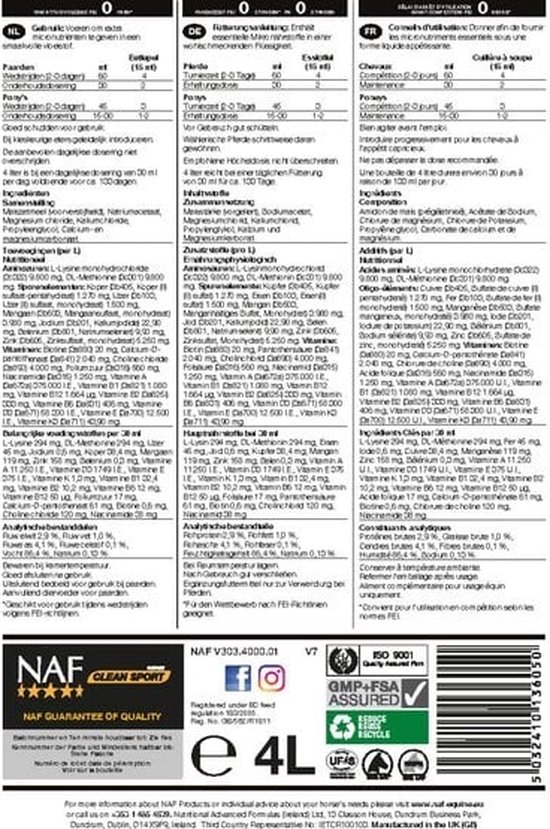 NAF - VitaFerrin - Ondersteuning van het Immuunsysteem - 1 Liter | bol